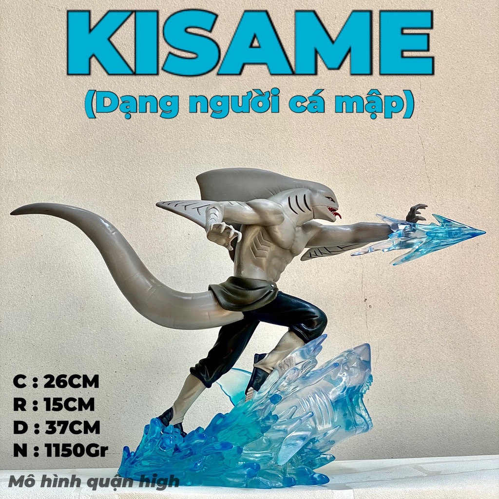 Excellent shark-shaped Akatsuki Kisame model - Kisame 26CM tall ...
