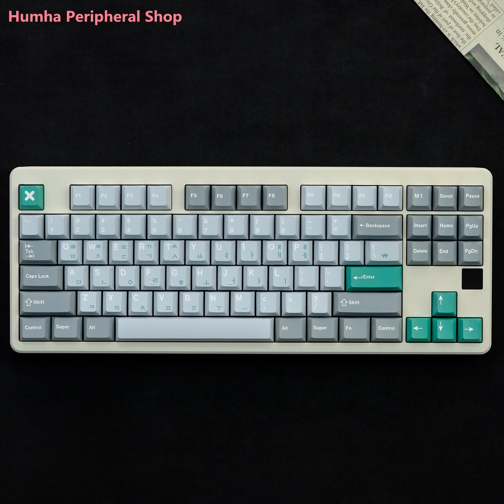 Humha Jags keycap PBT material Dye-Sublimation Cherry profile Mechanical Keyboard keycap ...