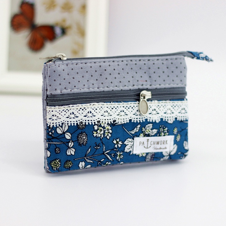 Simple Style Clutch Small Cloth Bag Mini Canvas Small Bag Coin Purse ...