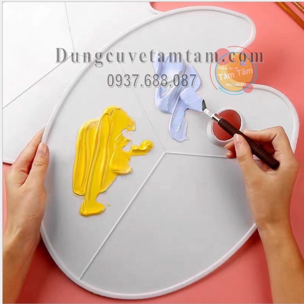 [ Tam Tam Drawing Tools ] Color Mixing Palette/Plastic Color Mixing ...