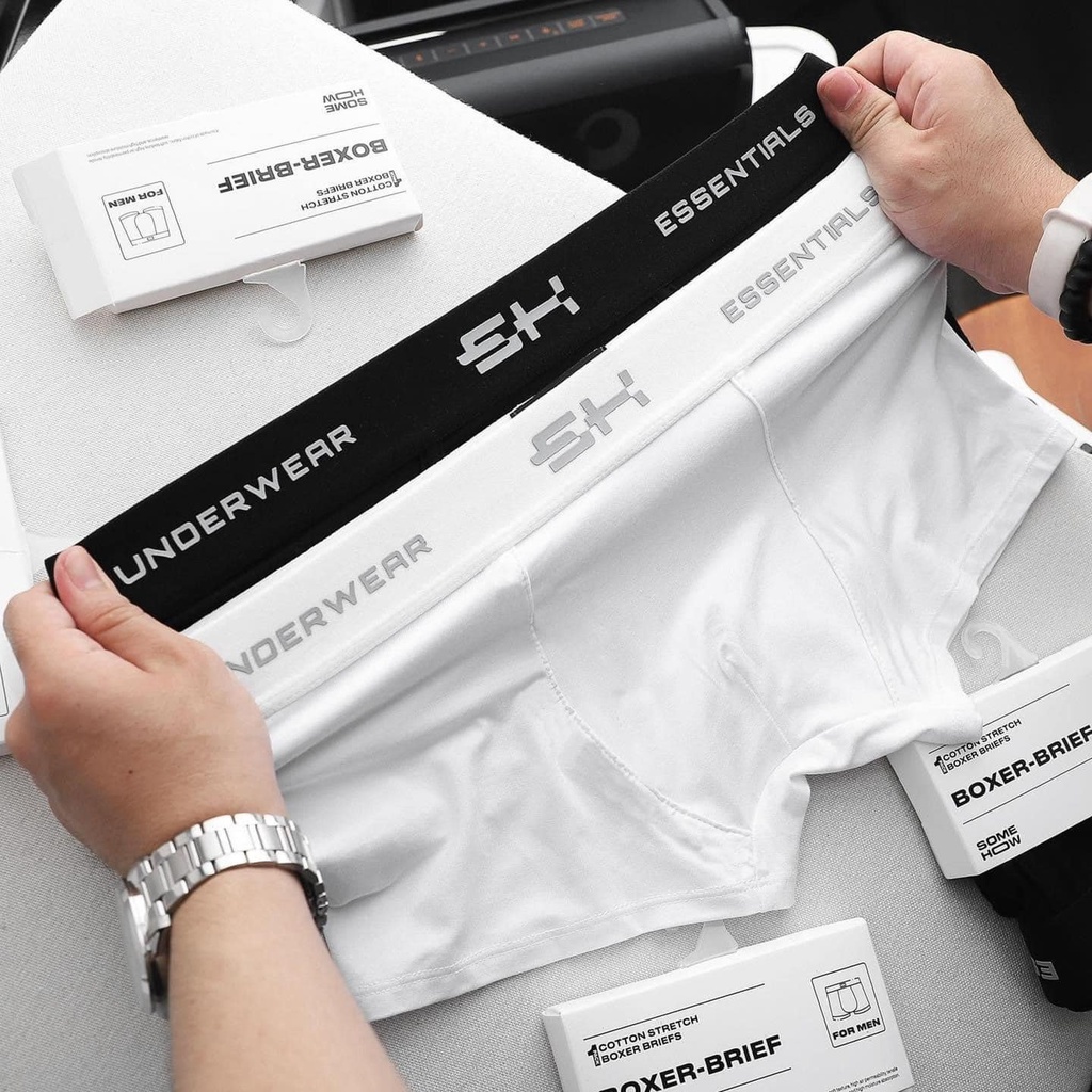 Sh Men's Underwear Super Smooth Thighs 4-Way Stretch | Shopee Malaysia