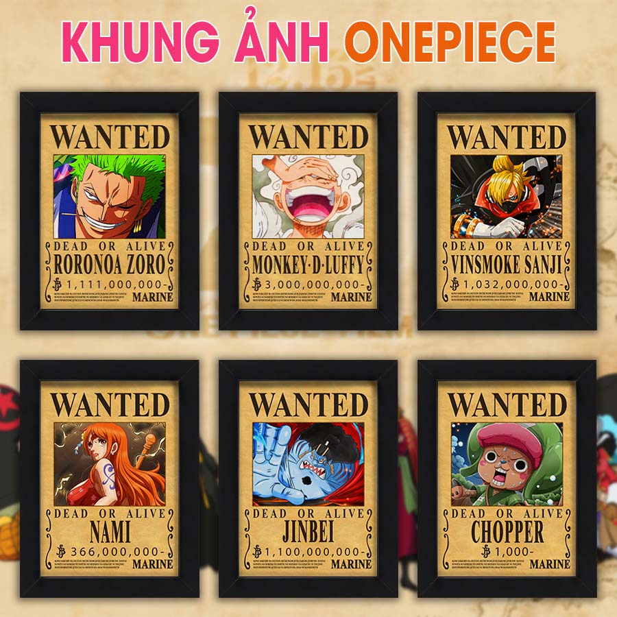 One PIECE ANIME PHOTO FRAME FOR DESK AND WALL MOUNT 2IN1 | Shopee Malaysia