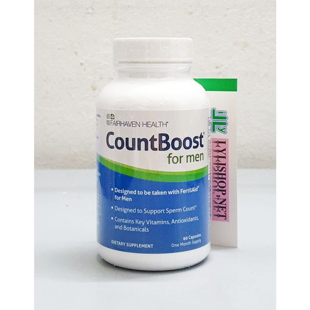 60 Tablets of USA CountBoost For Men - Increase Sperm Count And Quality ...