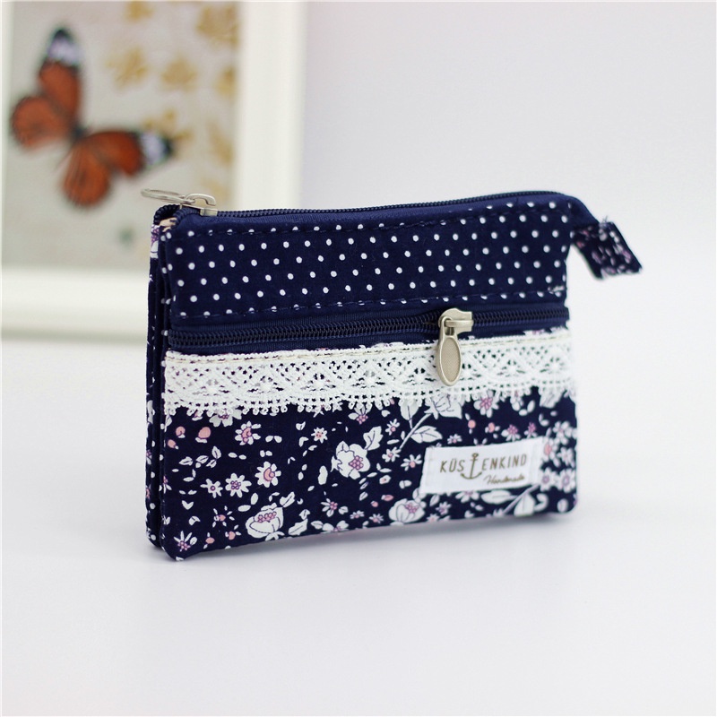 Simple Style Clutch Small Cloth Bag Mini Canvas Small Bag Coin Purse ...