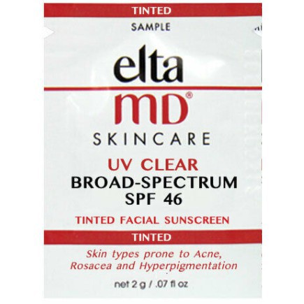 Sample EltaMD Clear Broad Spectrum Sunscreen SPF41/ 46/ SPF 44/ SPF50 ...