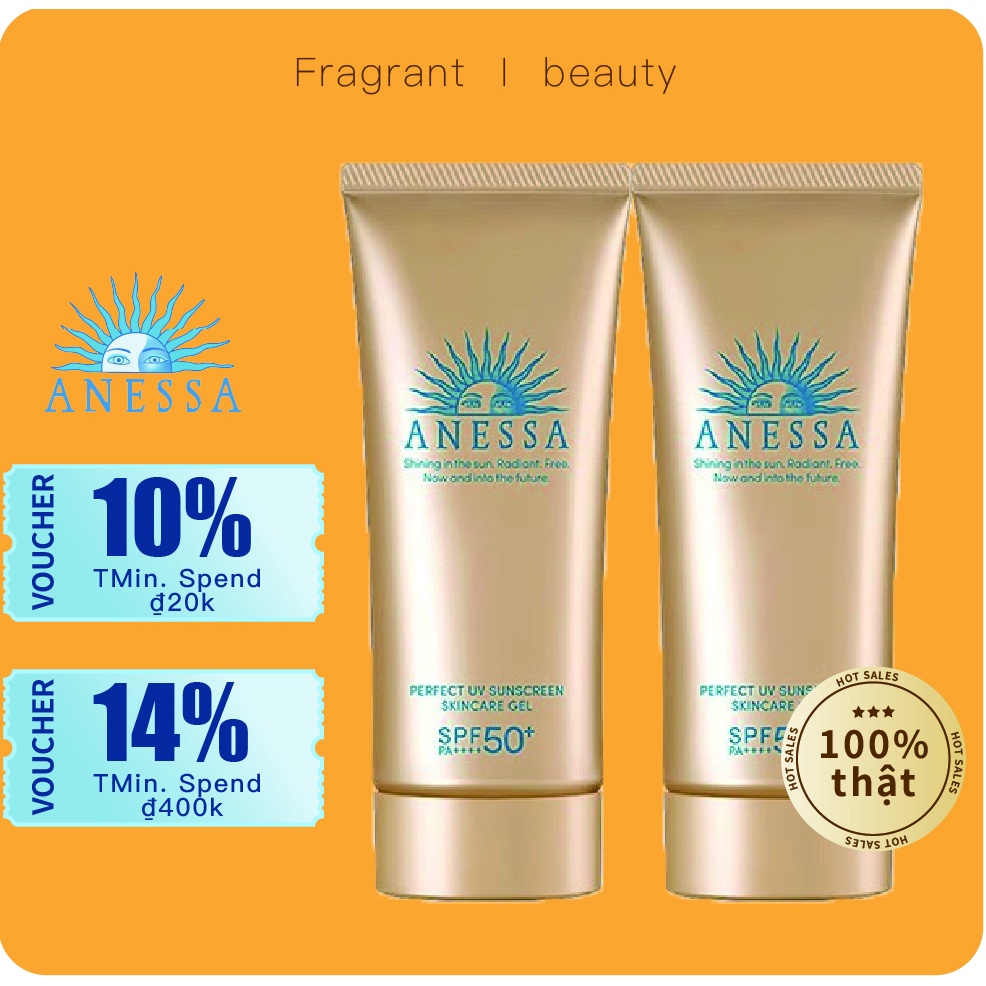(Latest Model) Anessa Perfect Moisturizing Sunscreen Gel 90g | Shopee ...