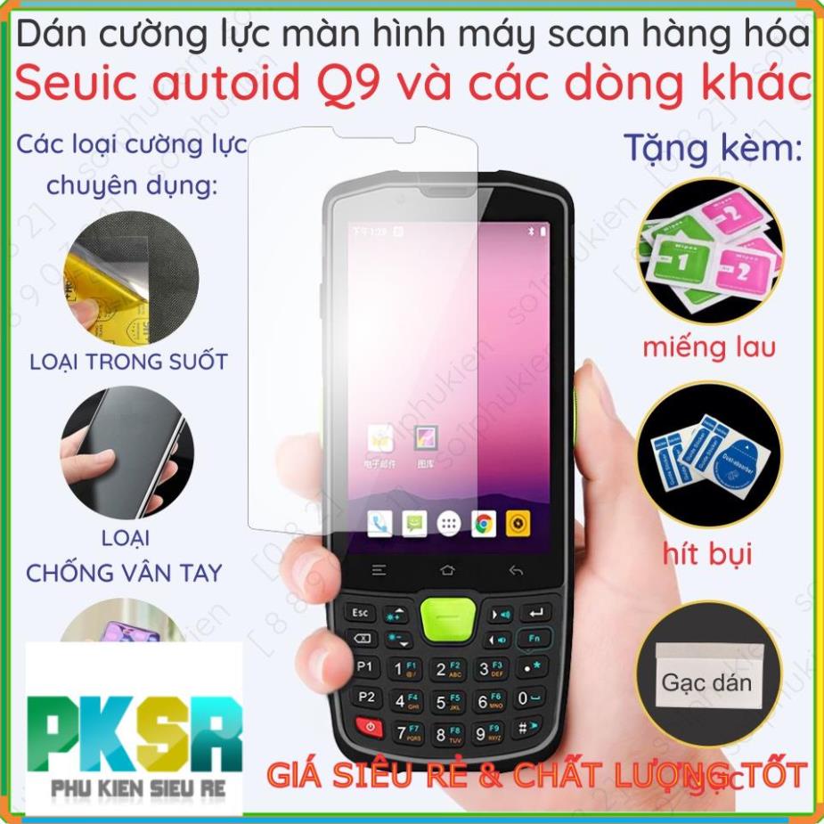 Toughened screen protector for Seuic Autoid Q9 AutoID9 CRUISE2 Chainway ...