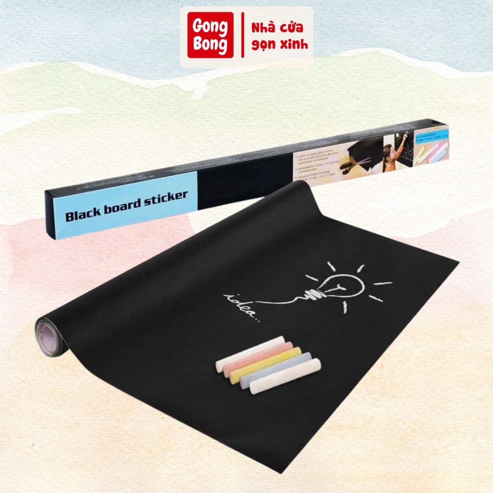 Wall-mounted blackboard made of friendly material, easy to erase, size ...