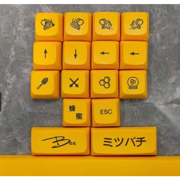 Keycap set 17 Bee buttons | Shopee Malaysia