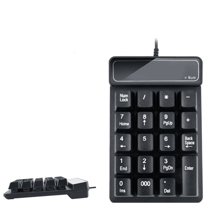 Wired Black Mechanical Auxiliary Keyboard | Shopee Malaysia