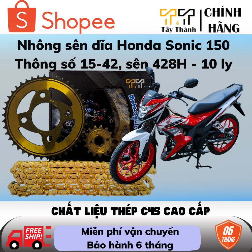 Sonic chain sprocket imported from Thailand, specifications 15T - 42T ...