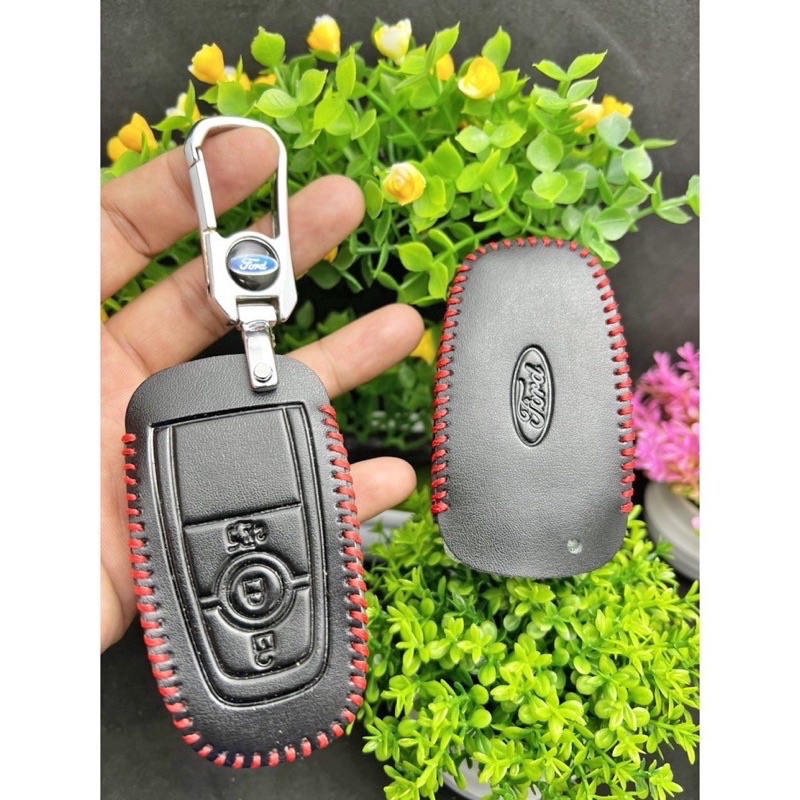 Fort everest smart car key case, hand-stitched cowhide, full piece ...