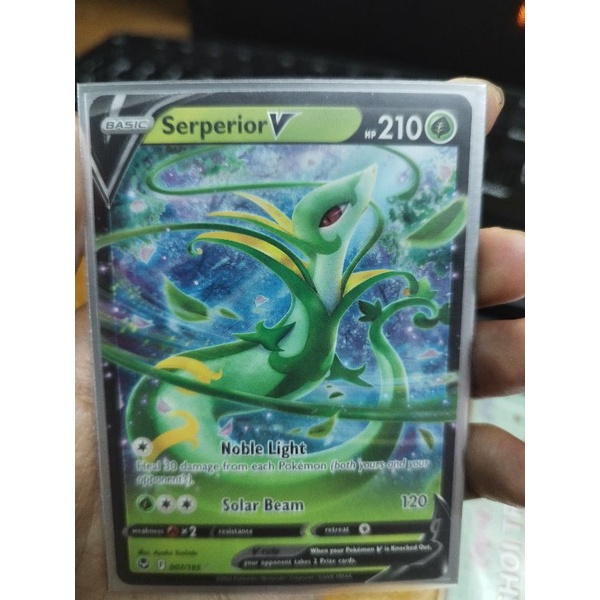 Genuine Pokemon TCG Serperior V 007 / 195 Card. | Shopee Malaysia