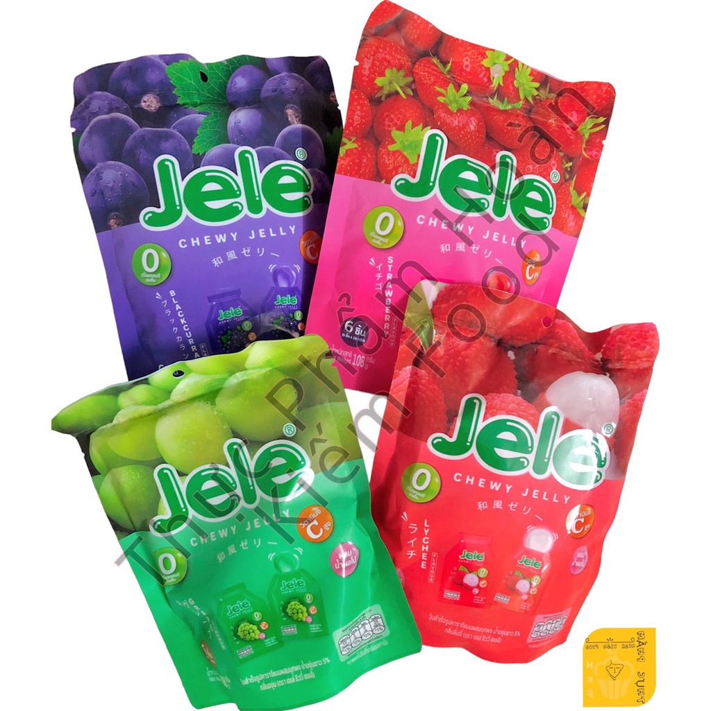 Jele Chewy Fruit Jelly 108g (6 small bags) | Shopee Malaysia
