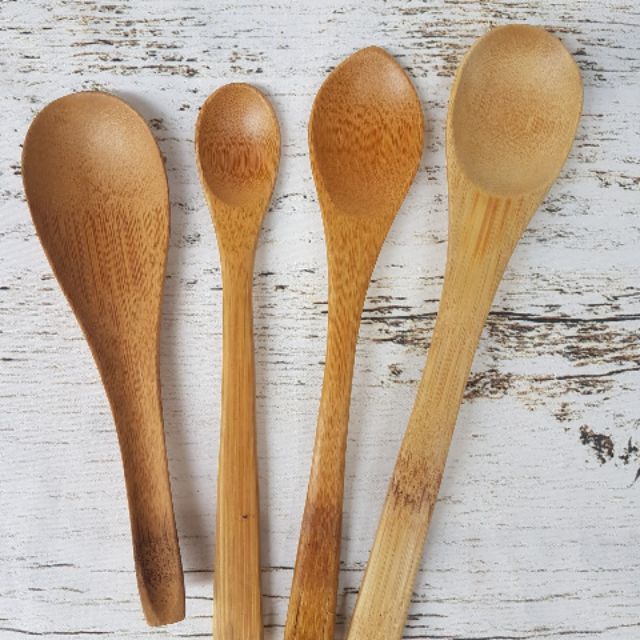 Small Wooden Spoon, Bamboo mini Wooden Spoon Used To Scoop Spices ...
