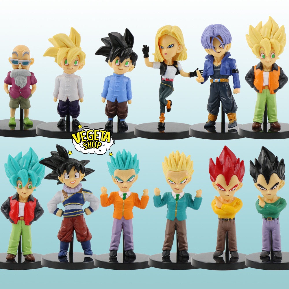 Dragon Ball Super WCF Master Roshi Android 18 Trunks Vegeta Son Gohan ...