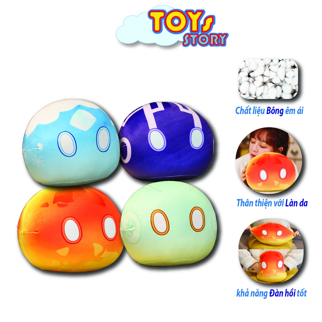 Genshin Impact Slime Plush Pillow size 30cm Toy Story | Shopee Malaysia