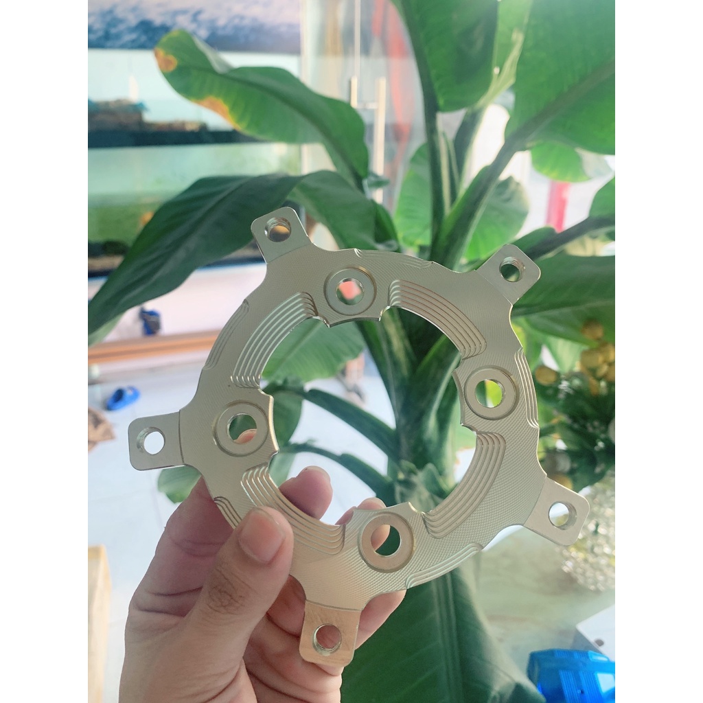 Sharp cnc disc hub, excellent color anode_5-hole ex disc transfer to 4 ...