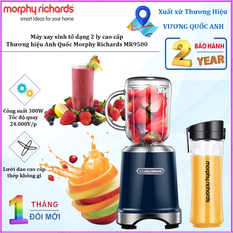 Morphy Richards MR9500 2-Cup Blender - GENUINE PRODUCT | Shopee Malaysia