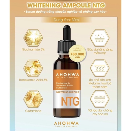 OXY [COMPANY Products] Whitening Ampoule NTG: Professional Whitening ...
