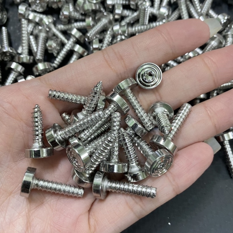 4mm screw with twisted teeth, Thai model, standard 304 stainless steel ...