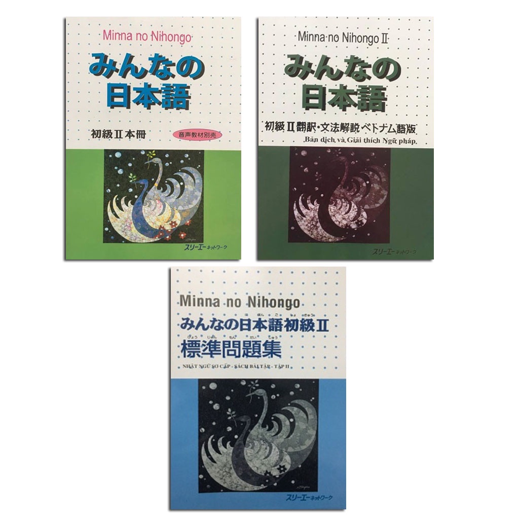 Book - Combo Minna No Nihongo Beginner 2 - For Level N4 (Basic Set of 3 ...