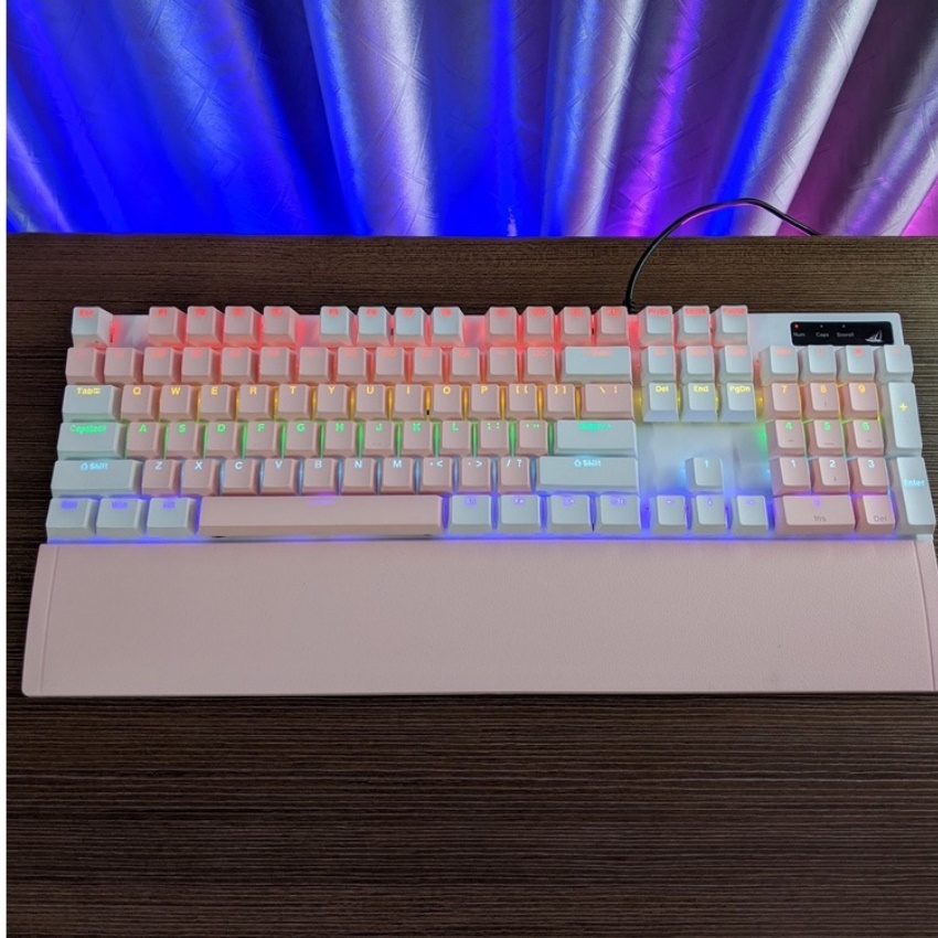 Spartan 3218 rgb led mechanical gaming keyboard with integrated 20 ...