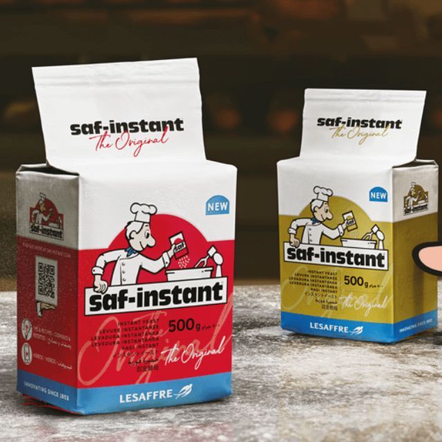 (100g Individually) Red/yellow label chef's yeast, SAF INSTANT dumpling ...