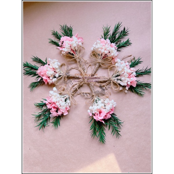 Mini golden flower bouquet ️ eternal dried flower bouquet to decorate ...