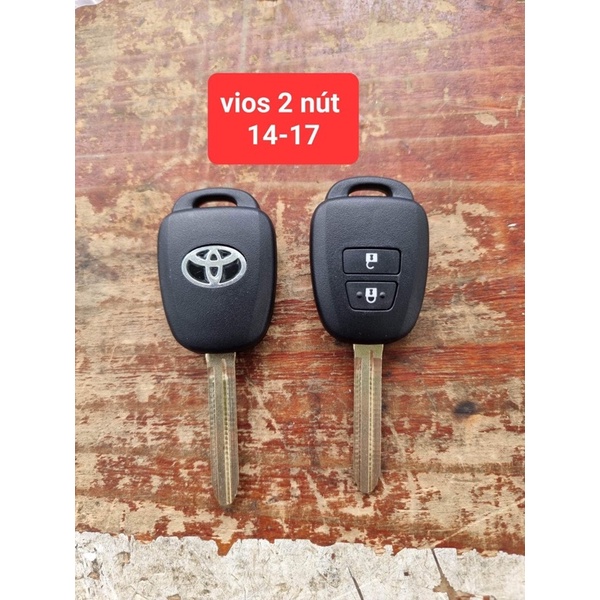 Toyota Vios 2-button key with remote circuit on the car | Shopee Malaysia