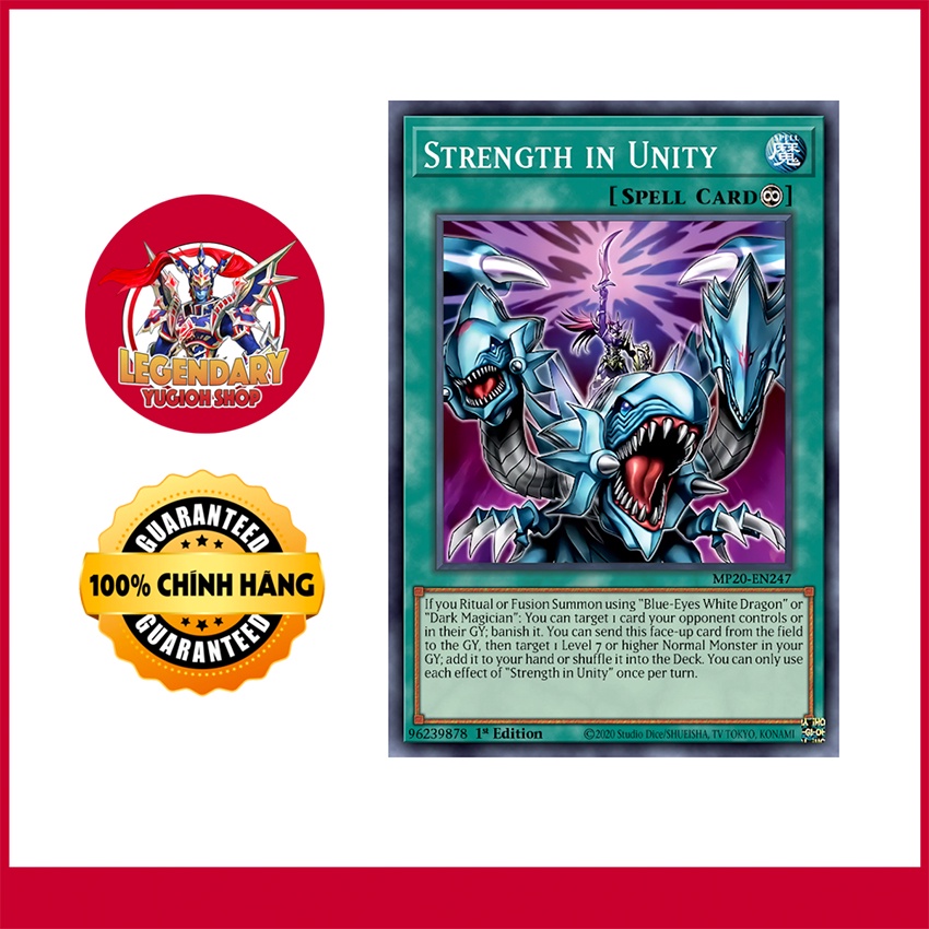 [Original Yugioh Card] Strength in Unity | Shopee Malaysia