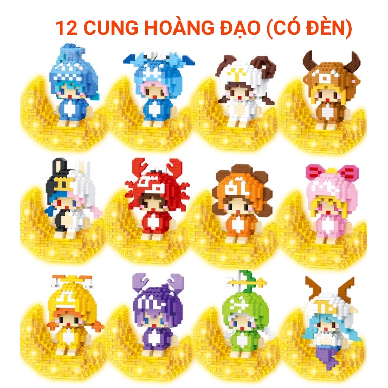 Assembling Toy Model of 12 Zodiac Signs - Star Poop - Mini Puzzle as a ...
