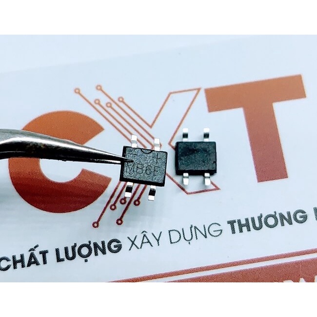 Mb6f Bridge Diode 0.5A 600V SOP-4 (10c) | Shopee Malaysia