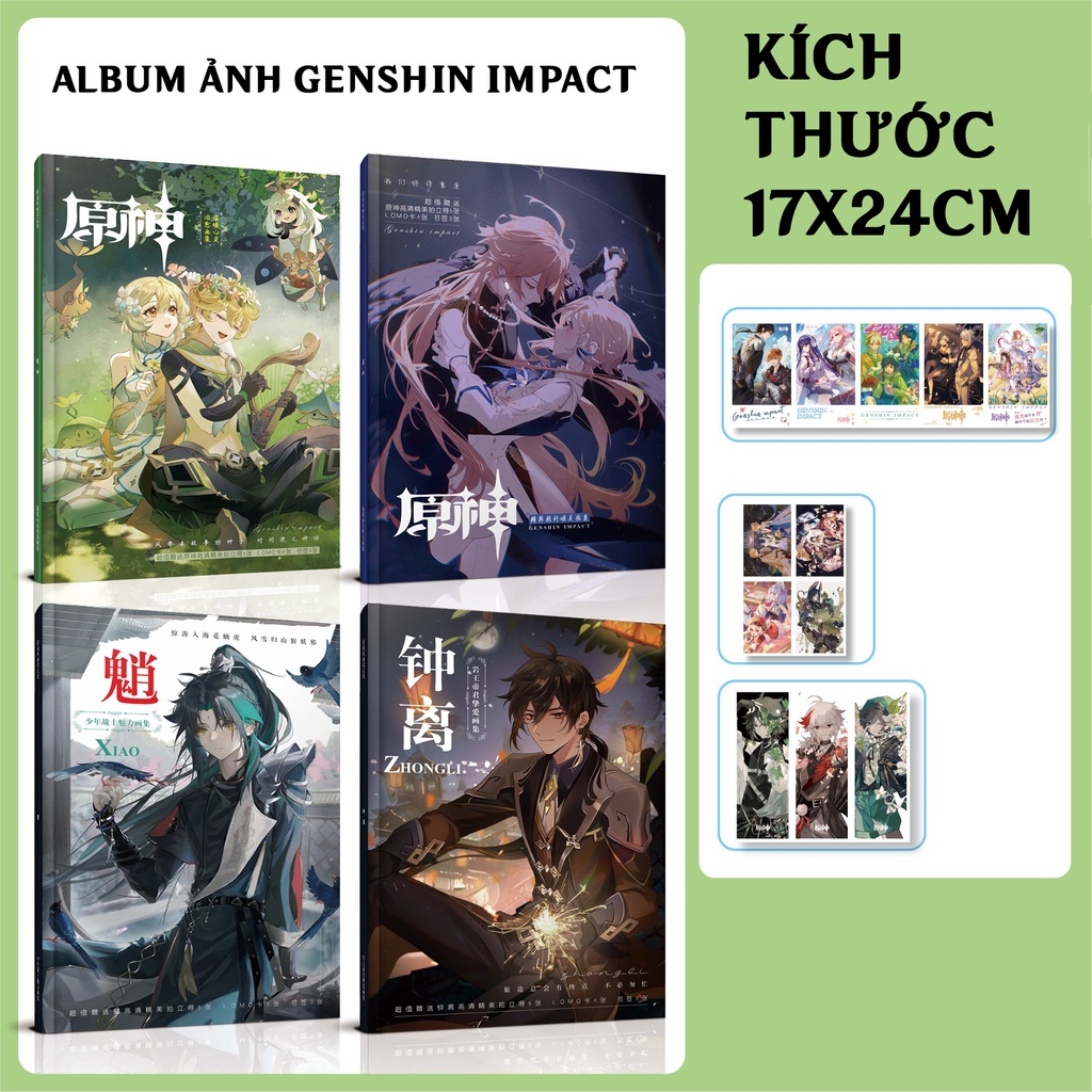 Magazines, Collection Of Photo Albums, Photobook Full HD Genshin Impact ...