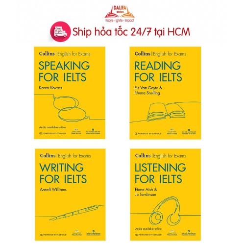 Book - Collins For IELTS – 2nd Edition: Writing, Reading, Listening, Speaking (With MP3 file ...
