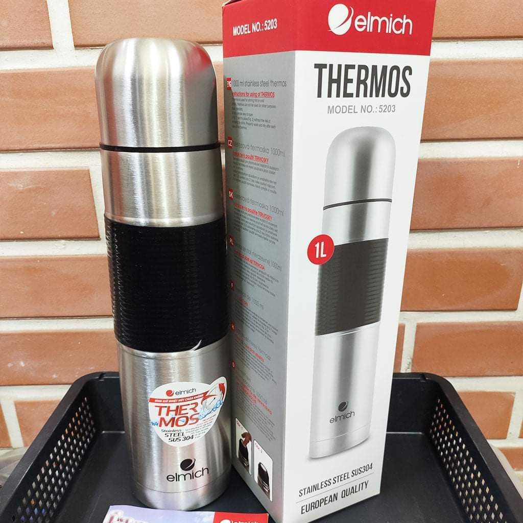 Elmich 5203 1000ml 1 Liter Thermos Flask Shopee Malaysia