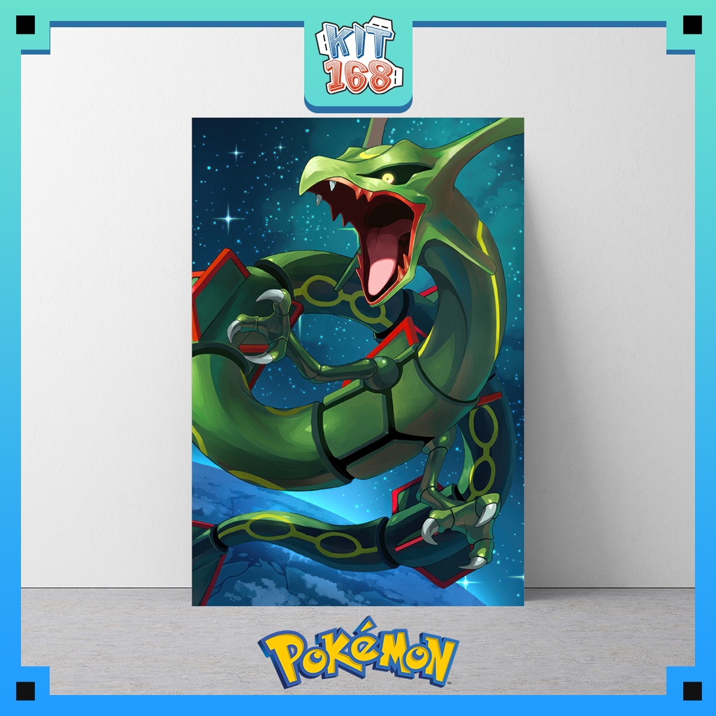 Pokemon Rayquaza Poster (POSPIC-0191) | Shopee Malaysia