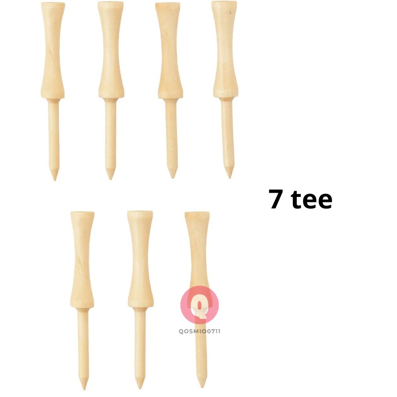 Genuine Japanese Super Long Wooden Tee Tabata Ball Lifting Base Set of ...