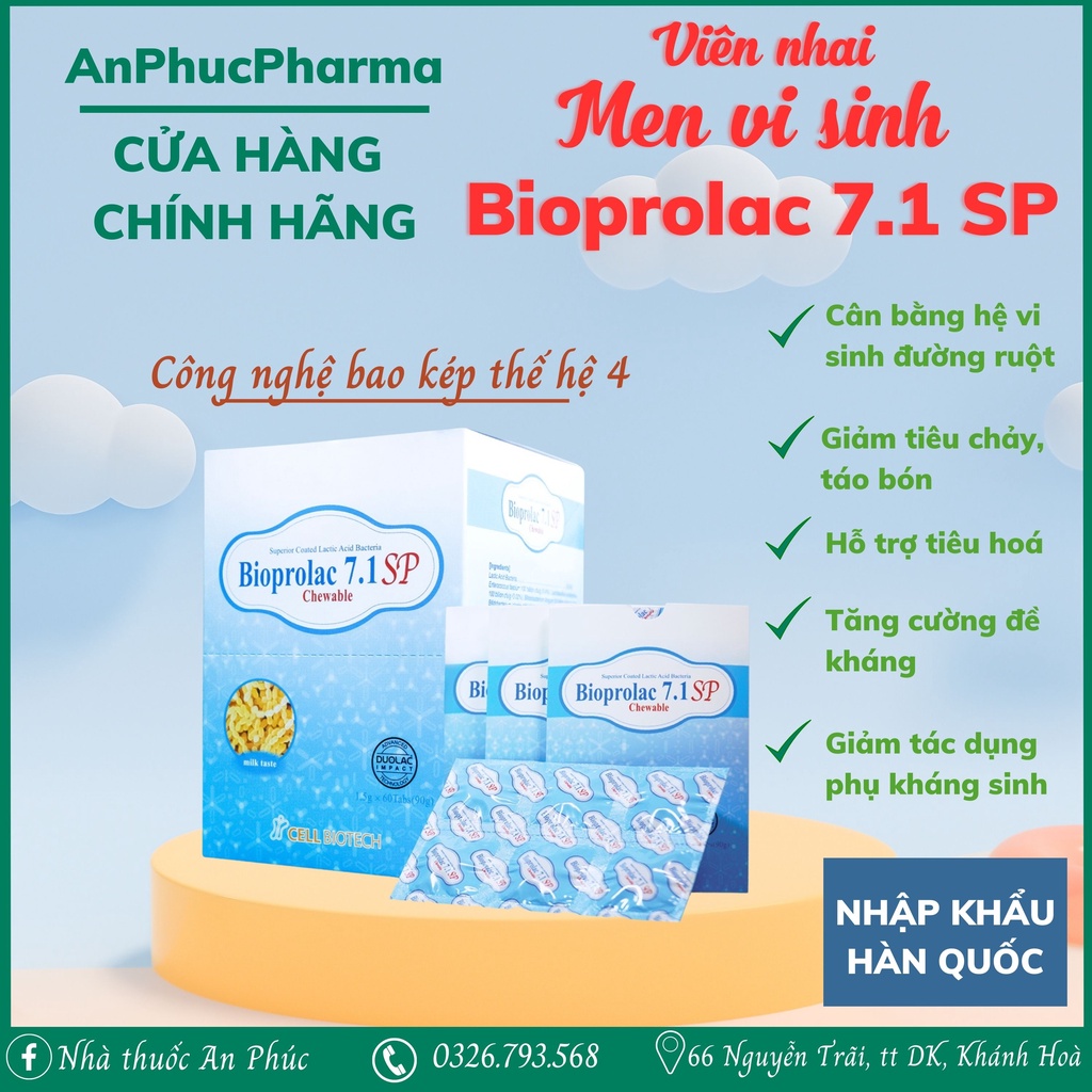 Korean Bioprolac Chewable Probiotic Chewable Chewable Tablets Reduce ...