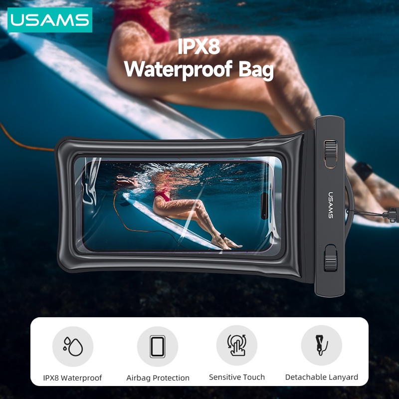 USAMS Waterproof Swimming Bags (7") | Shopee Malaysia