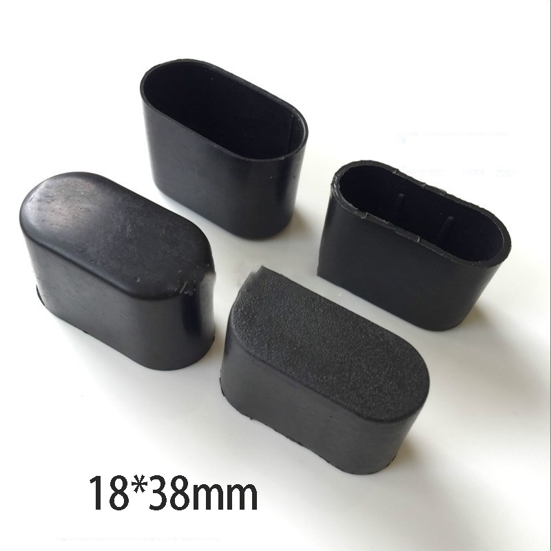Black Plastic Pipe Plugs Oval/Arch/Eye Shaped Stainless Steel Plugs ...