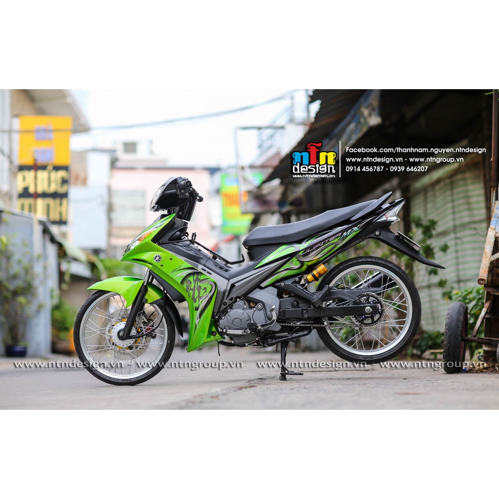 Exciter stamp 2008 - 2010 Jupiter MX model (Candy Green) | Shopee Malaysia
