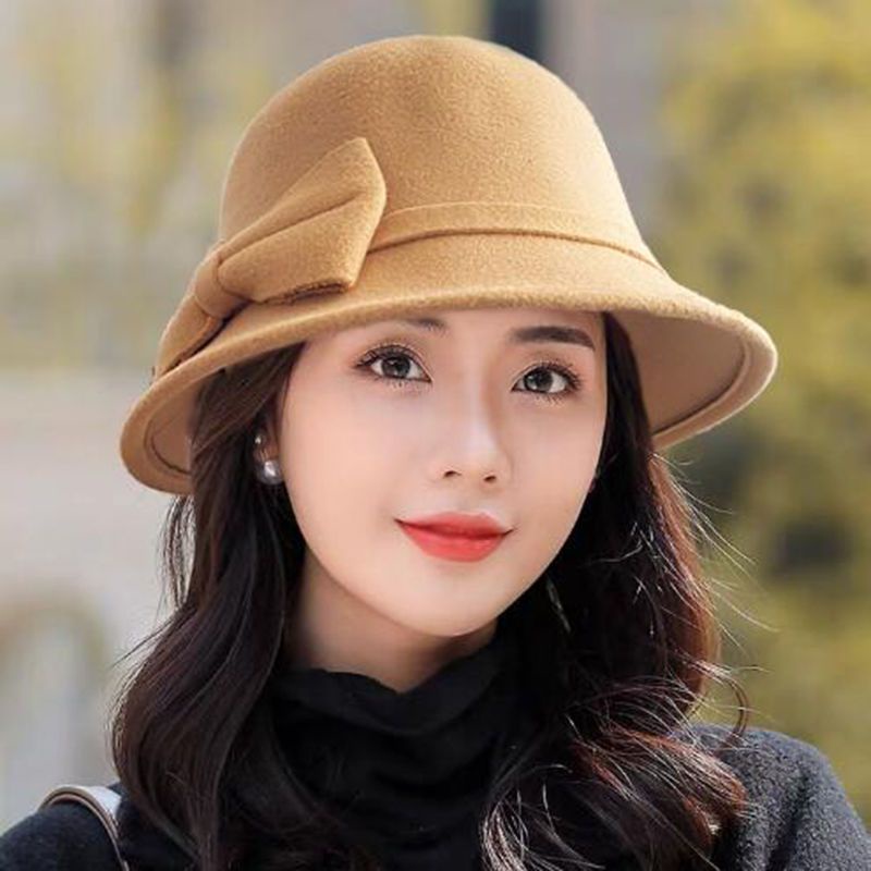 Musim luruh dan musim sejuk berbulu topi topi wanita topi fesyen baru ...
