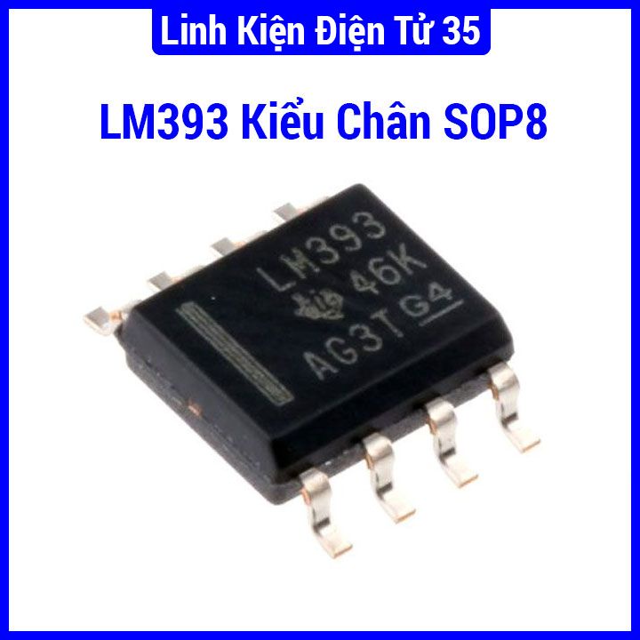 Lm393 pin type SOP8 (2 VDC - 36 VDC) | Shopee Malaysia