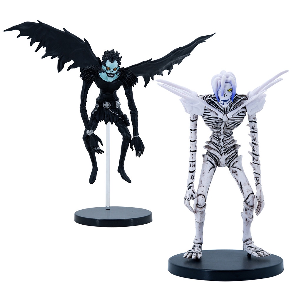 15-23cm Anime Death Note Deathnote Rem Ryuk Ryuuku Statue Figure Toy ...