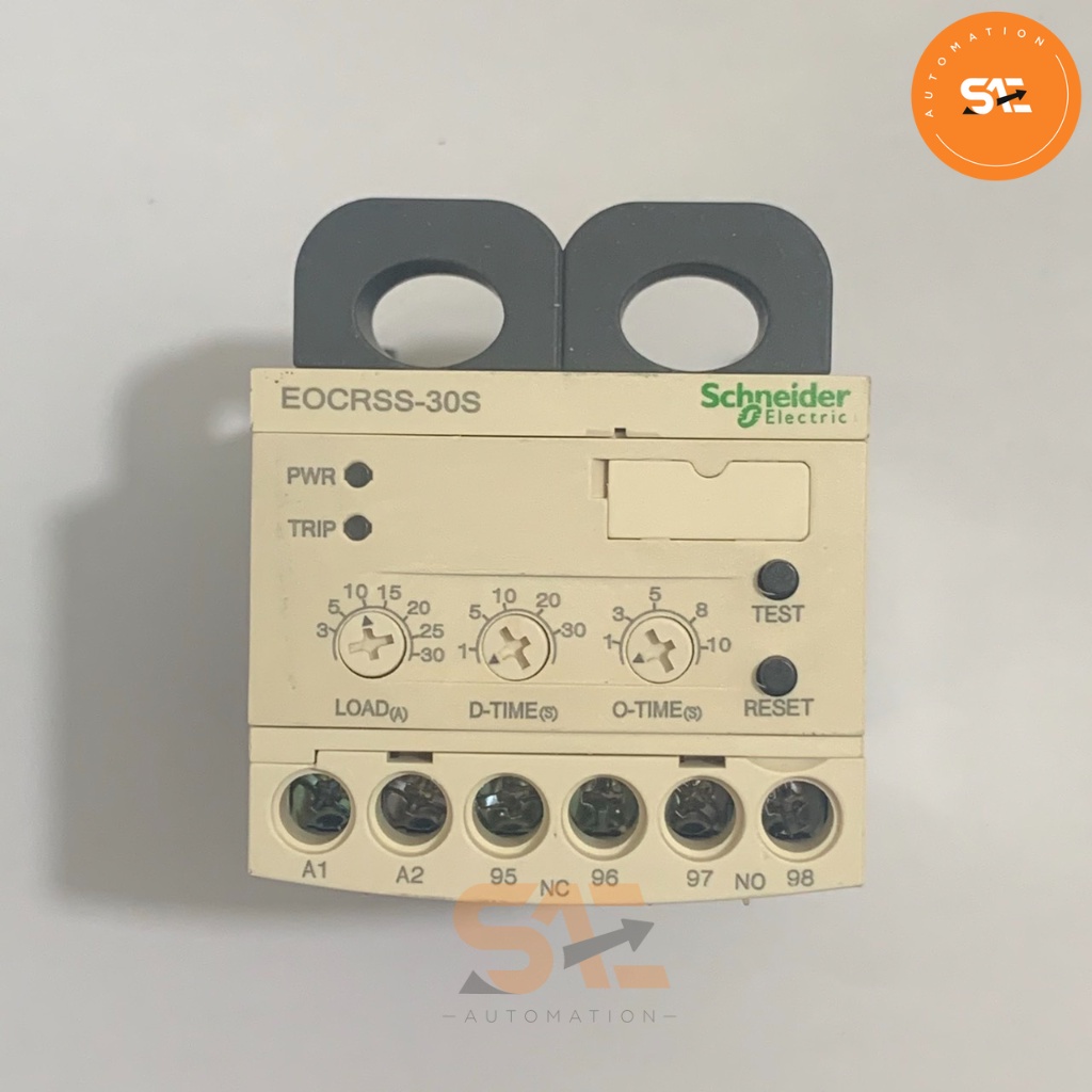 Current protection relay EOCRSS-30S 24-240V schneider brand, relay to prevent overcurrent, phase ...