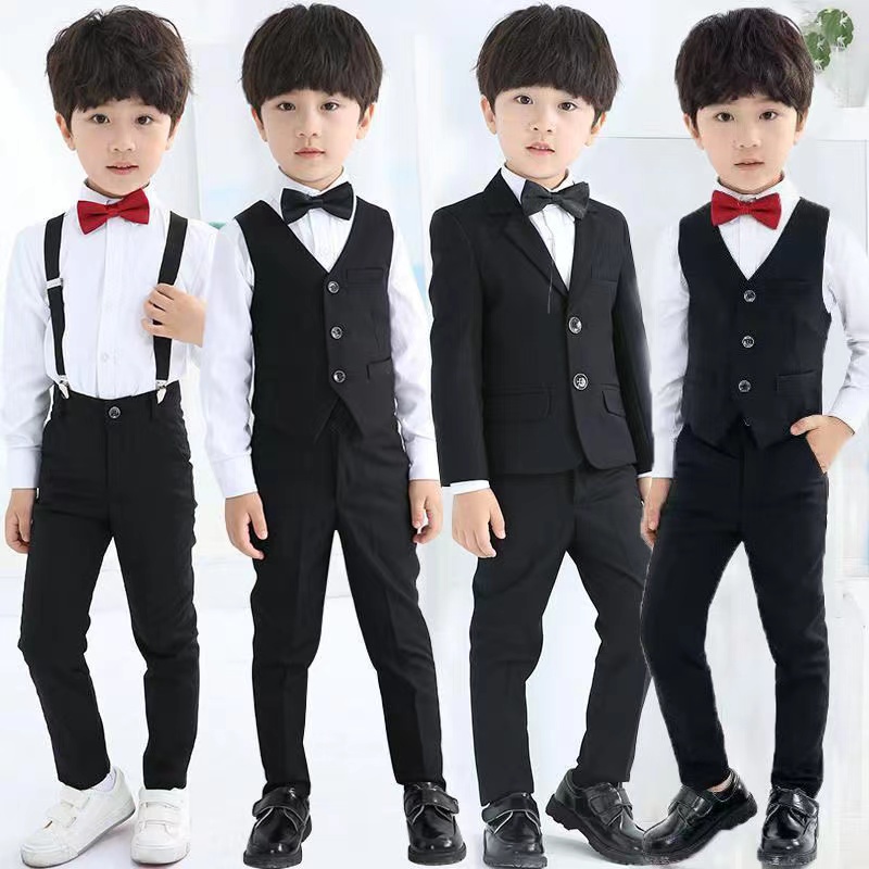 【Ready Stock】Boys' suits Baju sut 2Pcs set baju tshirt budak lelaki ...