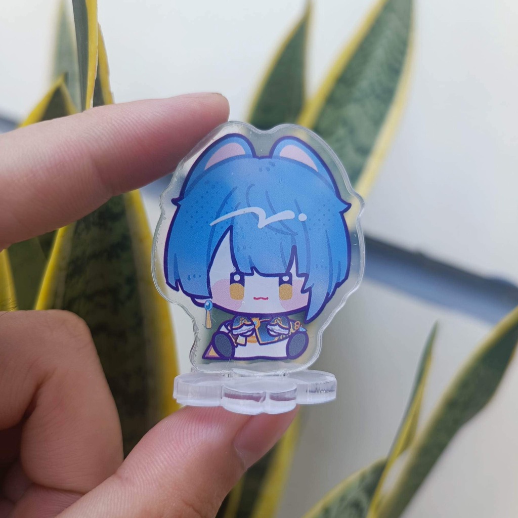 Genshin Impact 5cm mini Standee - Fluffy Town (50 models) | Shopee Malaysia