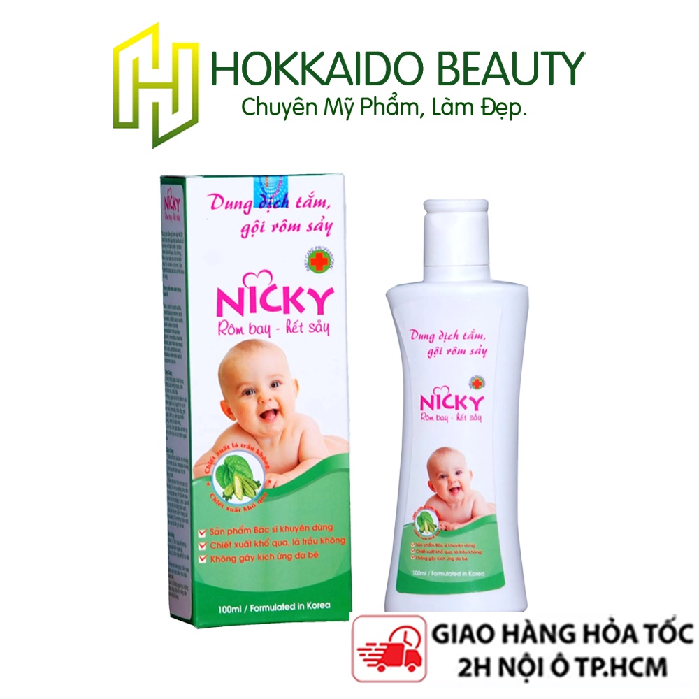 Nicky Baby Heat Rash Medicinal Bath Solution 100ml | Shopee Malaysia