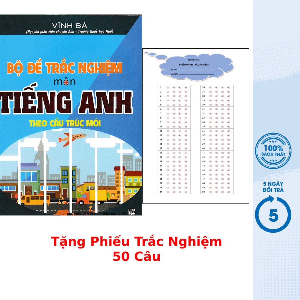 Vinh Ba Book - English Multiple Choice Test Set According to the New ...